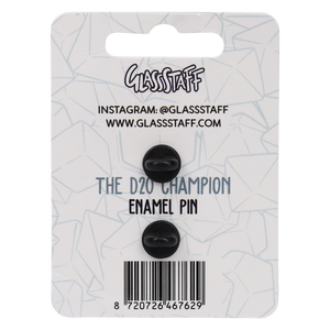 D20 Champion Enamel Pin