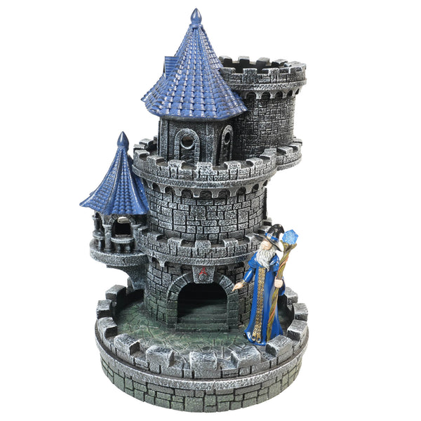 Blue Wizard's Tower Dice Tower – Forged Gaming