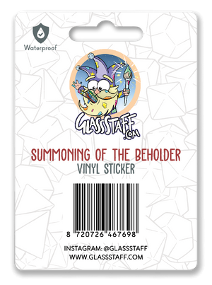 Beholder Waterproof Die Cut Vinyl Sticker | Forged Gaming